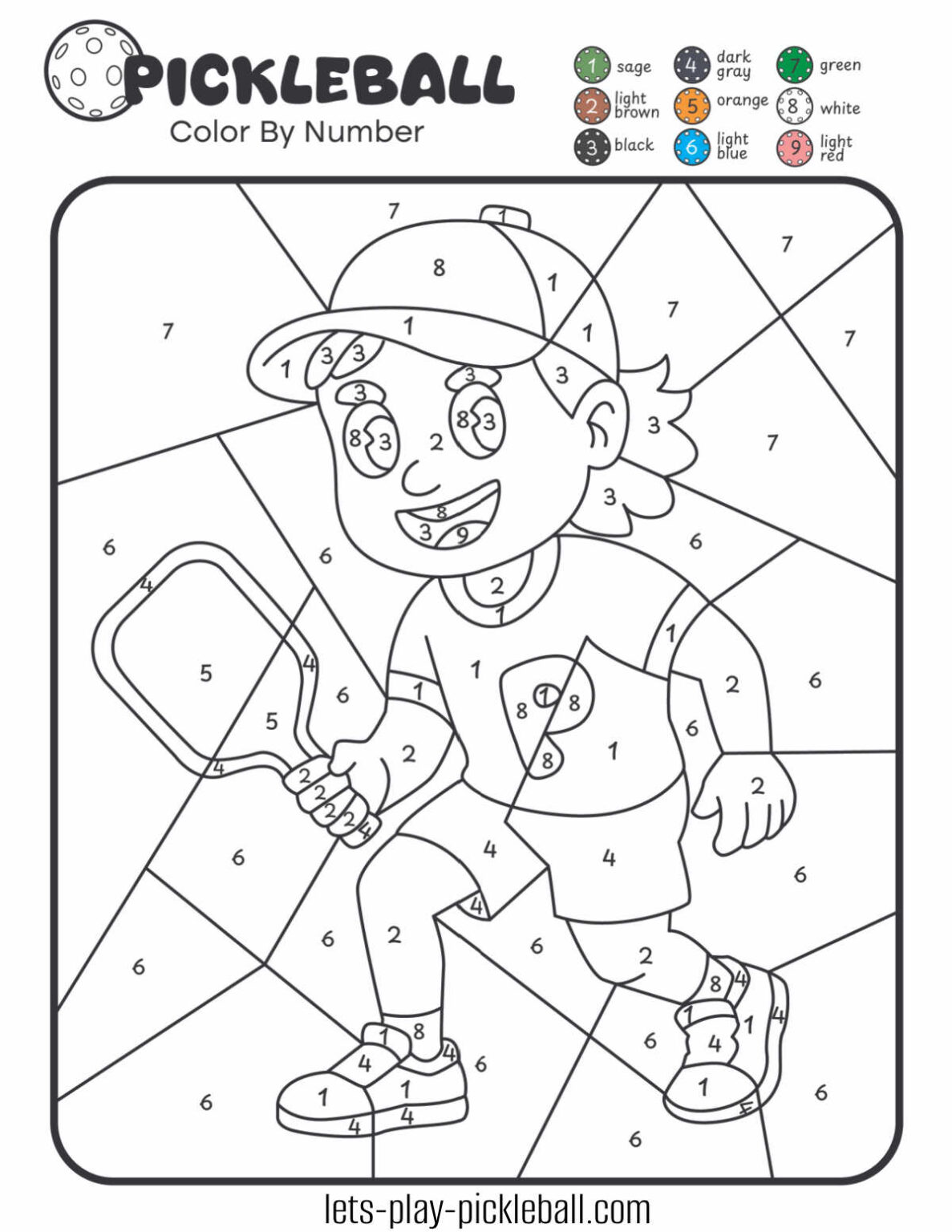 Free Printable Pickleball Rules for Beginners and Tournaments