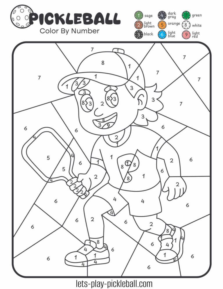 Free Printable Pickleball Rules for Beginners and Tournaments