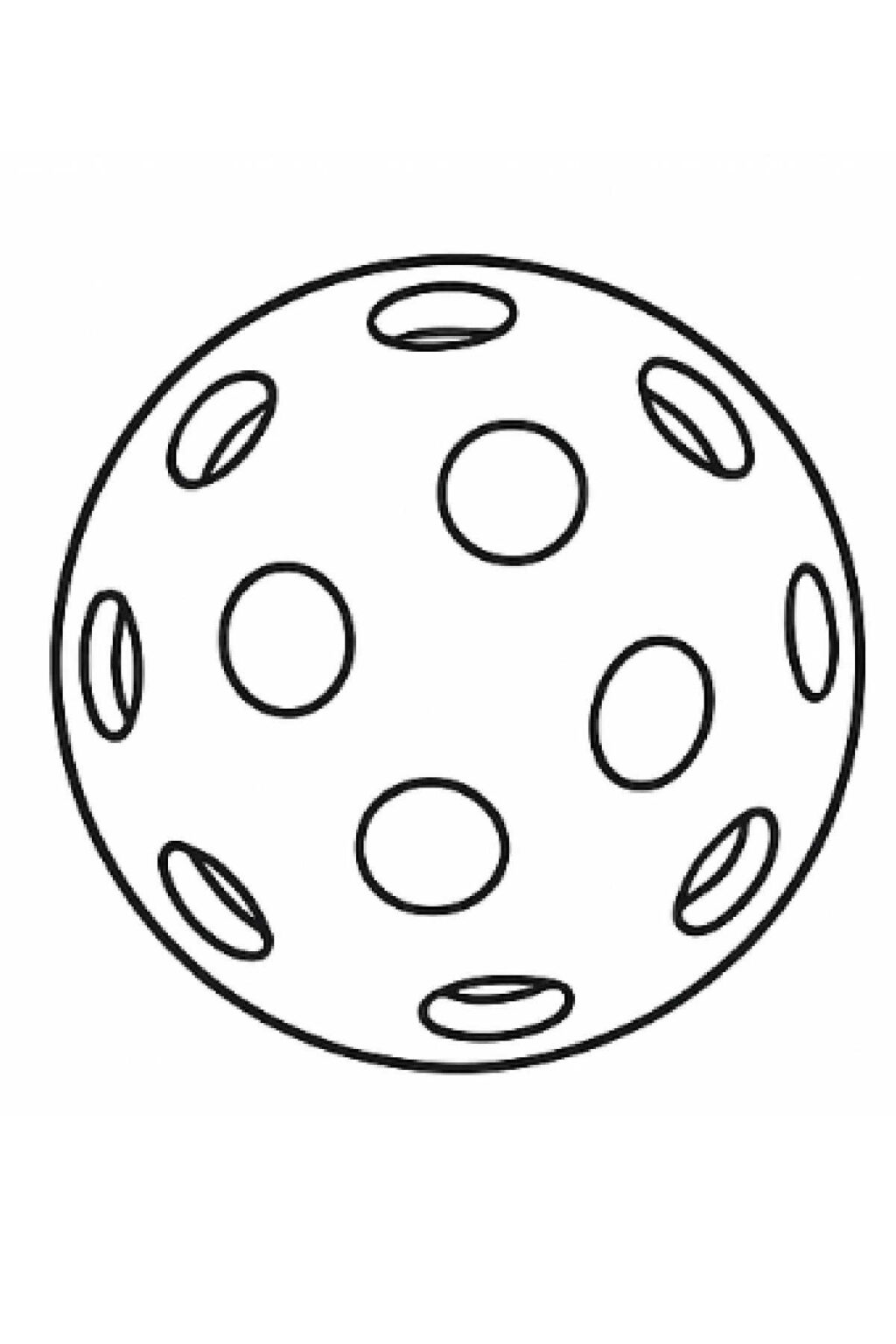 Free Pickleball Coloring Pages